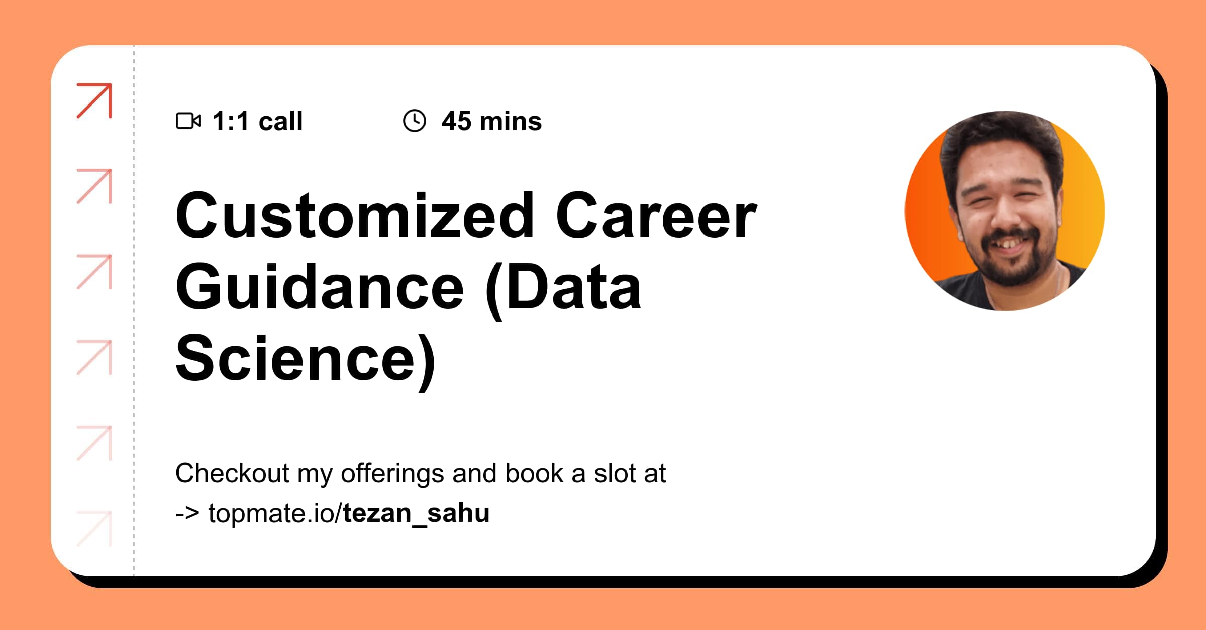 Customized Career Guidance (Data Science) with Tezan Sahu